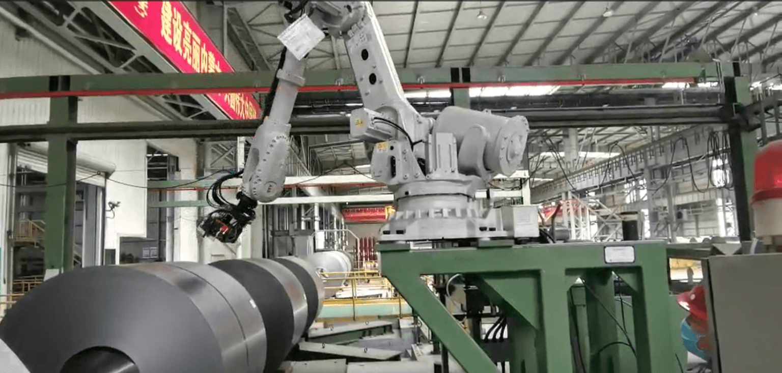 Robotic Steel Coil De-Bander | Hotstone Group Co., Ltd